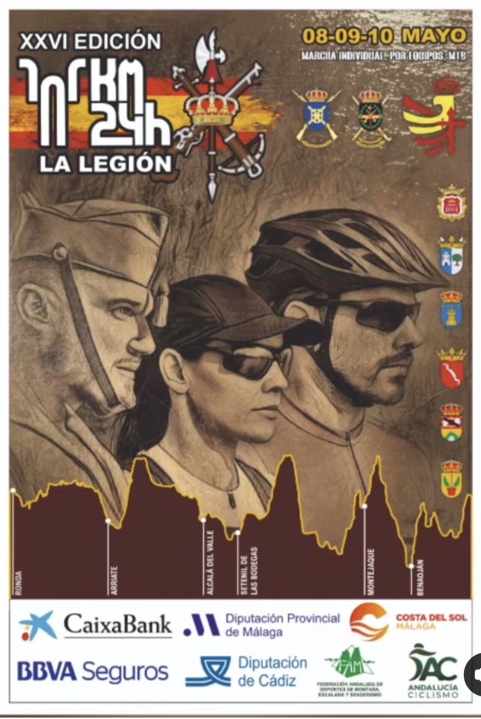 La Legión presenta el cartel oficial de la XXVI edición de los 101 ...